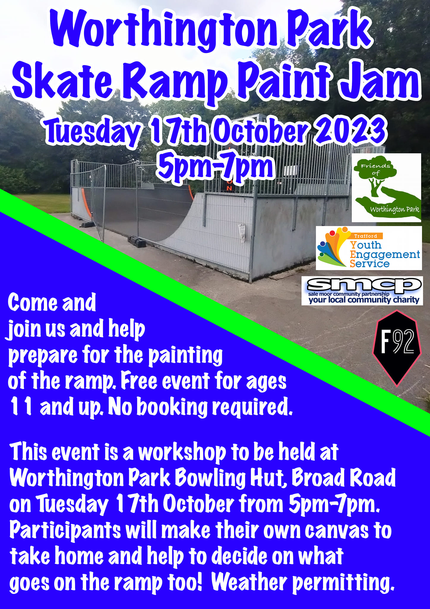 Pre-Event for Skate Ramp Painting | Friends of Worthington Park